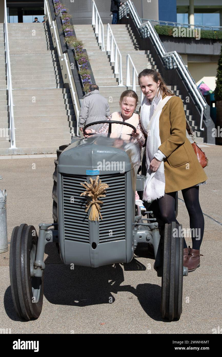 Ascot, Berkshire, UK. 24th March, 2024. It was a lovely bright sunny ...