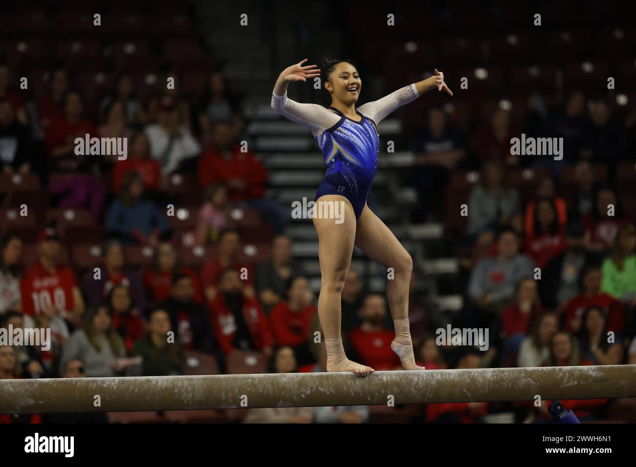 March 23 2024 Gymnast Emma Malabuyo Ucla During The 2024 Pac 12