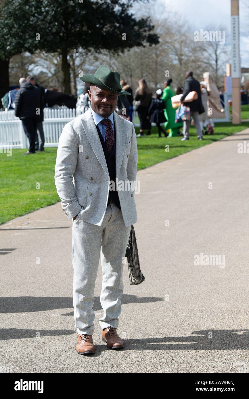 Ascot, Berkshire, UK. 24th March, 2024. It was a lovely bright sunny ...