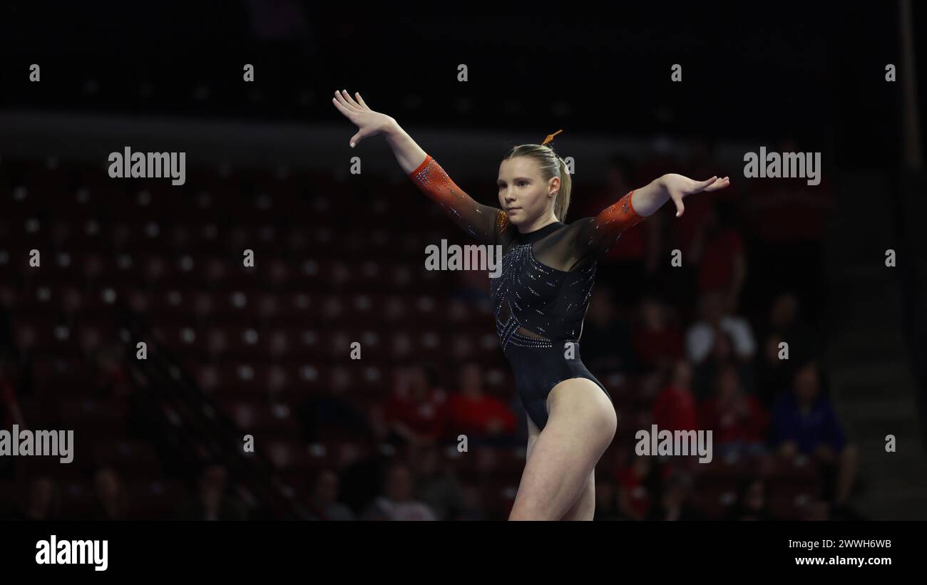 March 23, 2024: Olympic gold medalist JADE CAREY (Oregon State ...