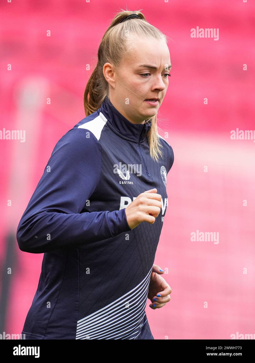 Eindhoven, Netherlands. 24th Mar, 2024. Eindhoven - Amber Verspaget of ...