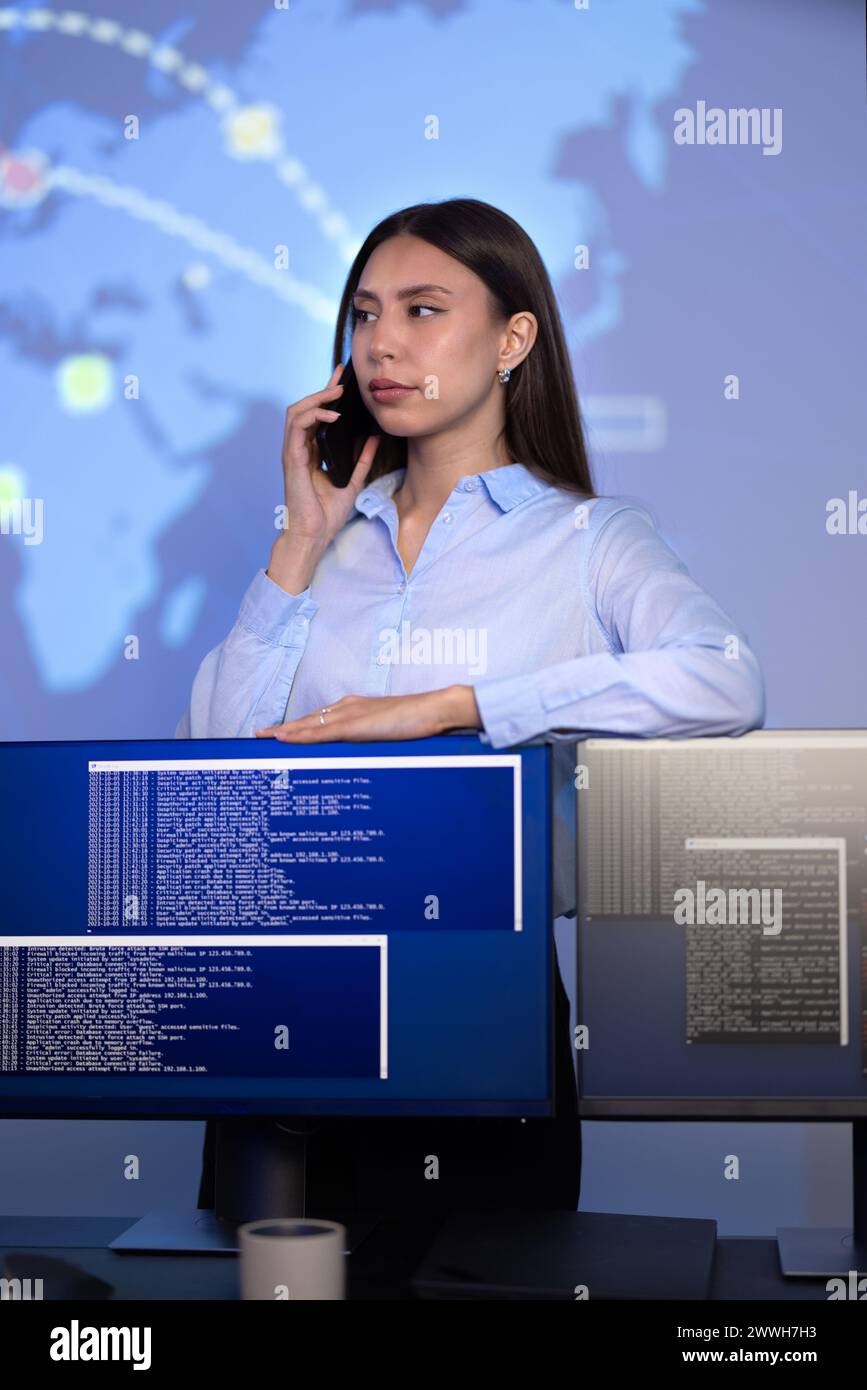 Cybersecurity incident office hi-res stock photography and images - Alamy