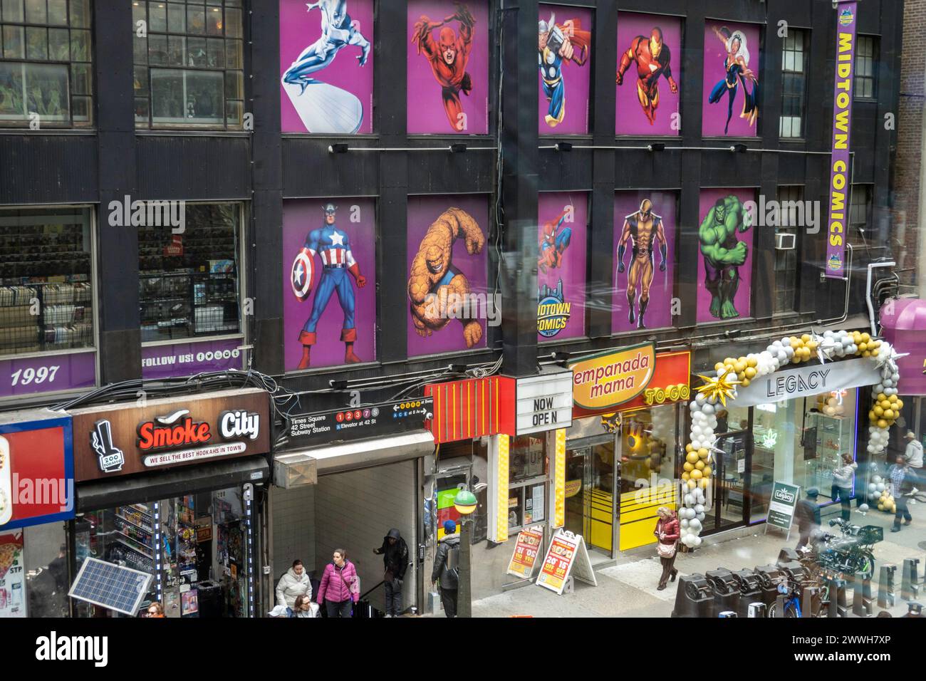 The Midtown Comics in Times Square has a huge selection of books ...