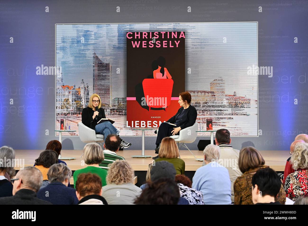 Leipziger Buchmesse 2024, Messe in Leipzig. Foto: Christina Wessely ...