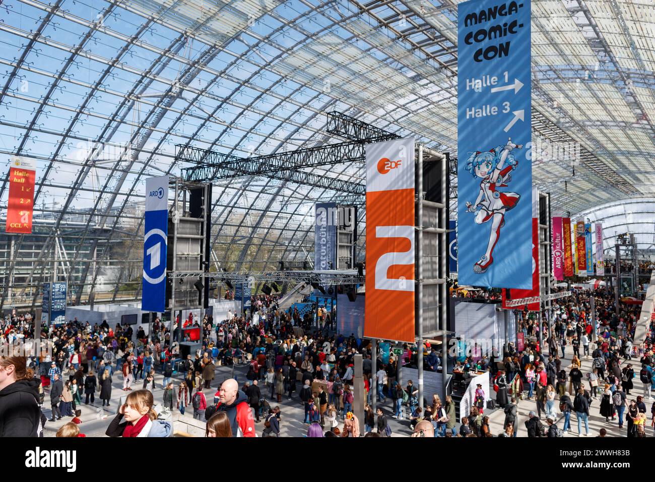 Leipziger Buchmesse und Manga-Comic-Con am 23.03.24 - Tausende ...