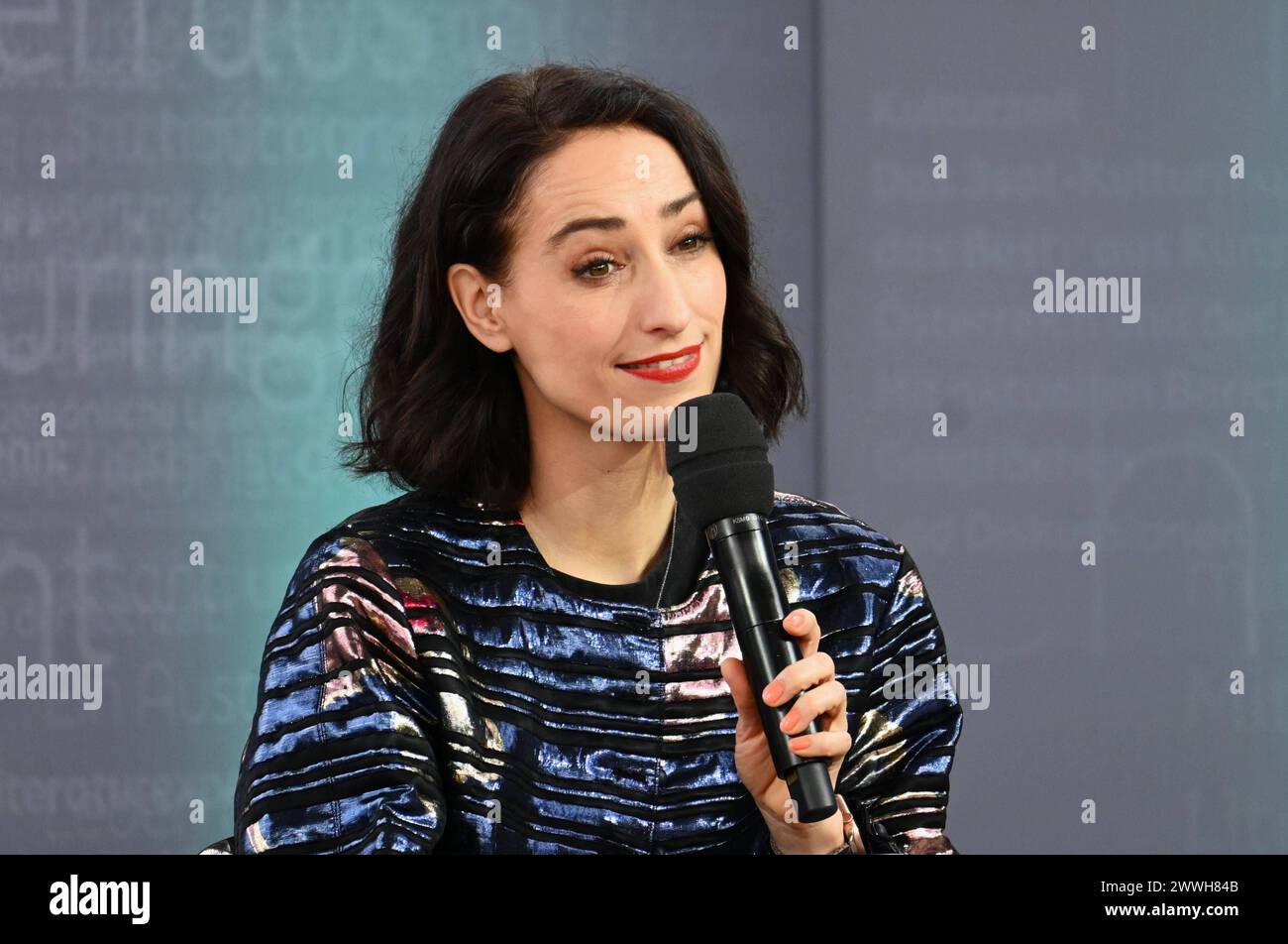 Leipziger Buchmesse 2024, Messe in Leipzig. Foto: Vivian Perkovic ist ...