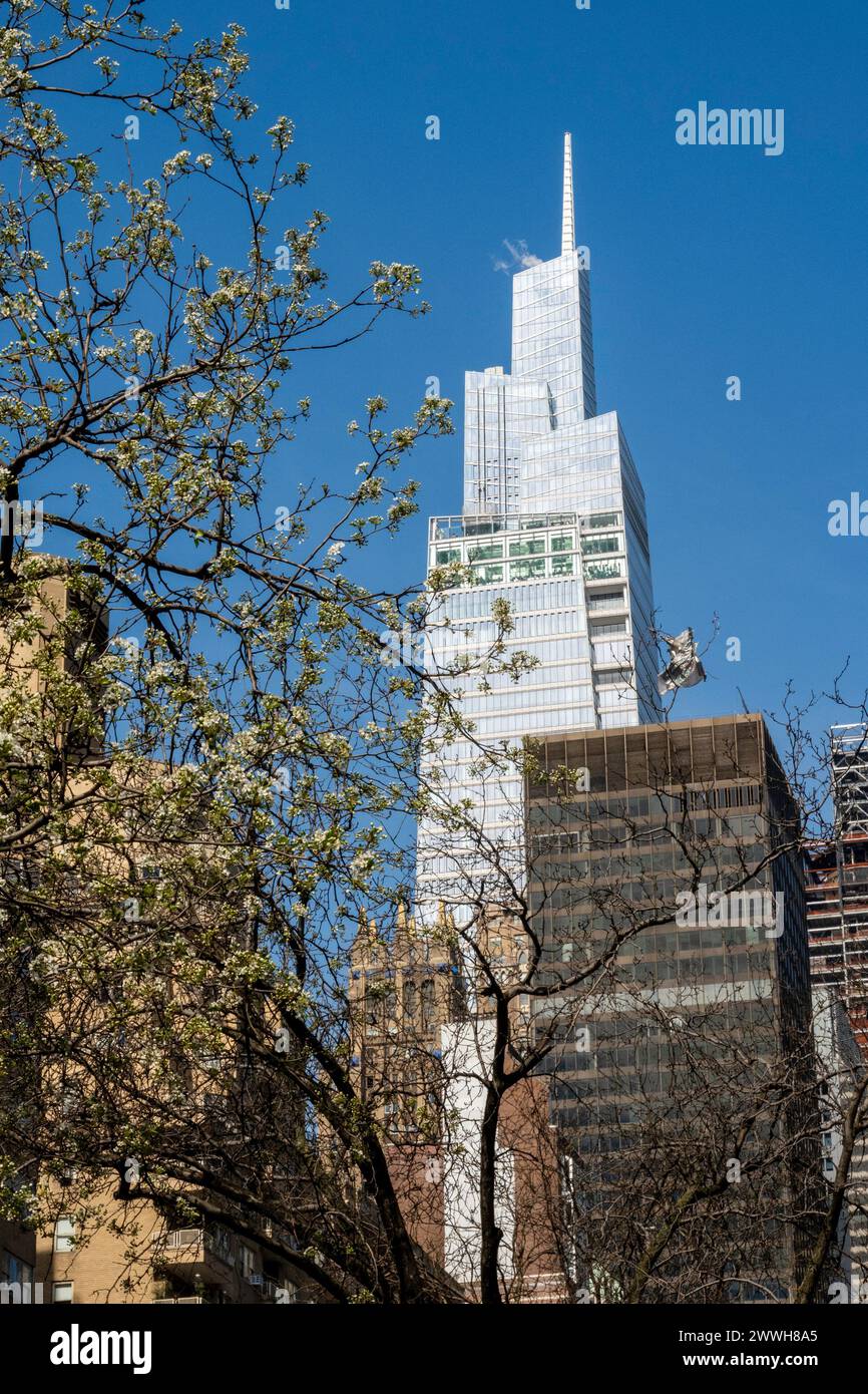 Skyline of Midtown Manhattan features One Vanderbilt, NYC, 2024 Stock ...