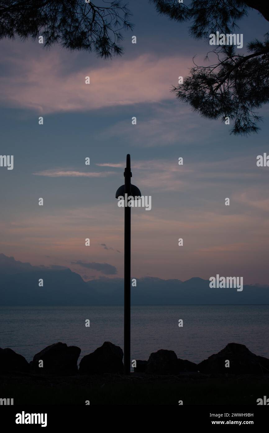 Lantern twilight mountain in background hi-res stock photography and ...