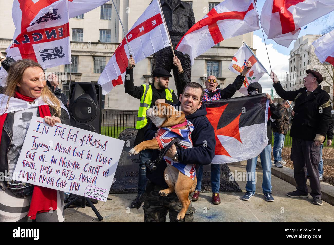 Templars flag hi-res stock photography and images - Alamy