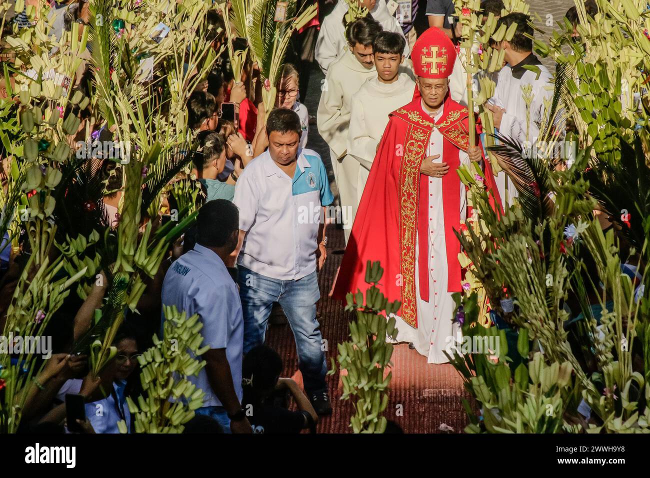 Palm sunday blessing usa hi-res stock photography and images - Alamy