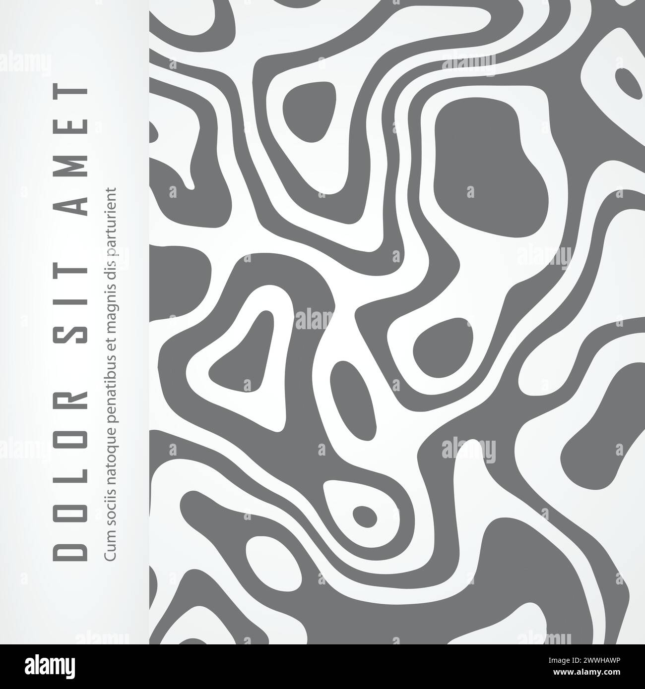 Topographic map patterns. Abstract map pattern. Topography line ...