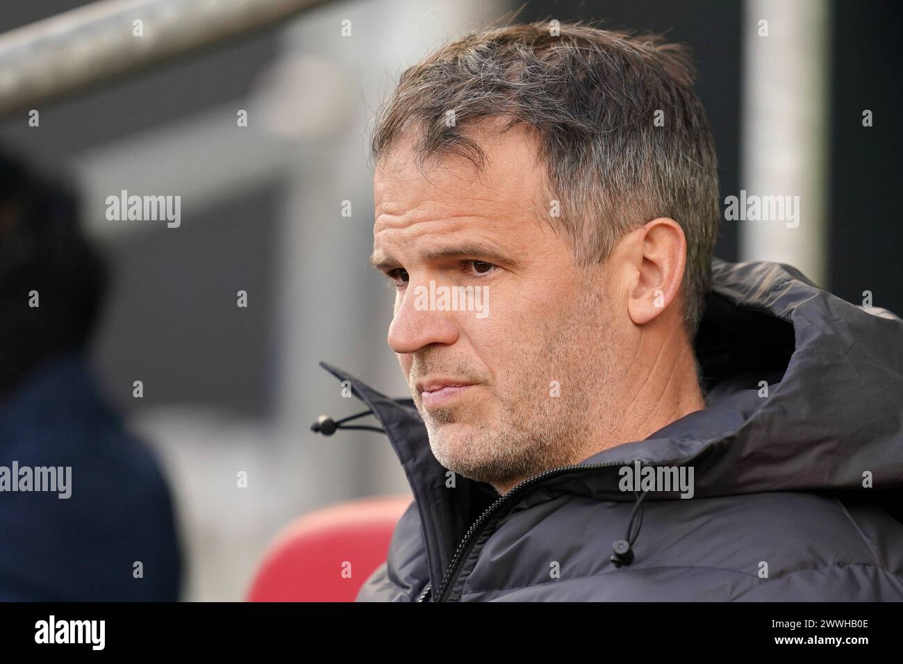 Tottenham Hotspur manager Robert Vilahamn ahead of the Barclays Women's ...