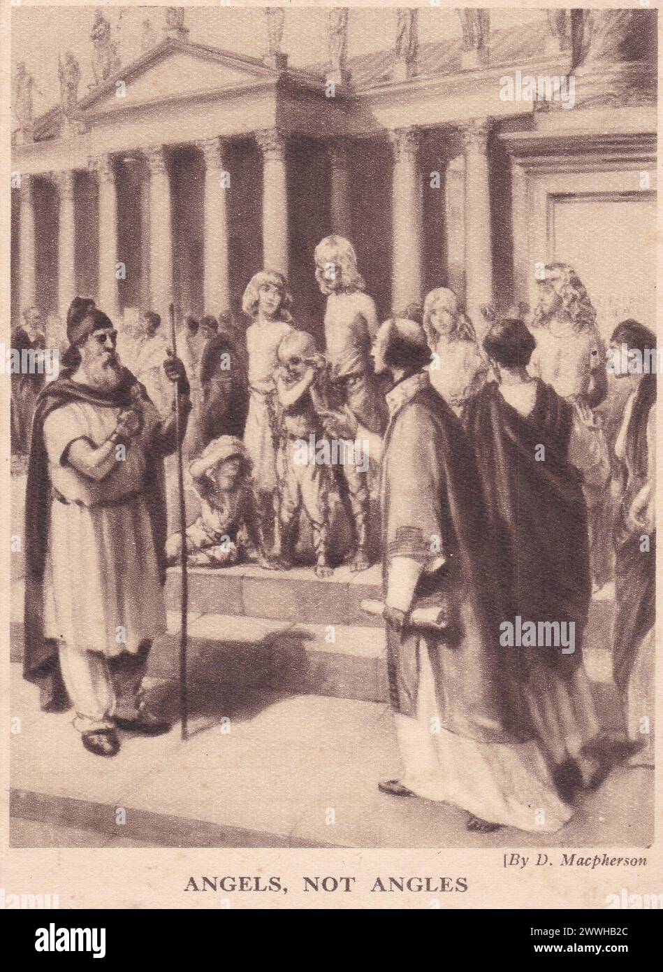 Angels, Not Angles by D Macpherson Stock Photo - Alamy