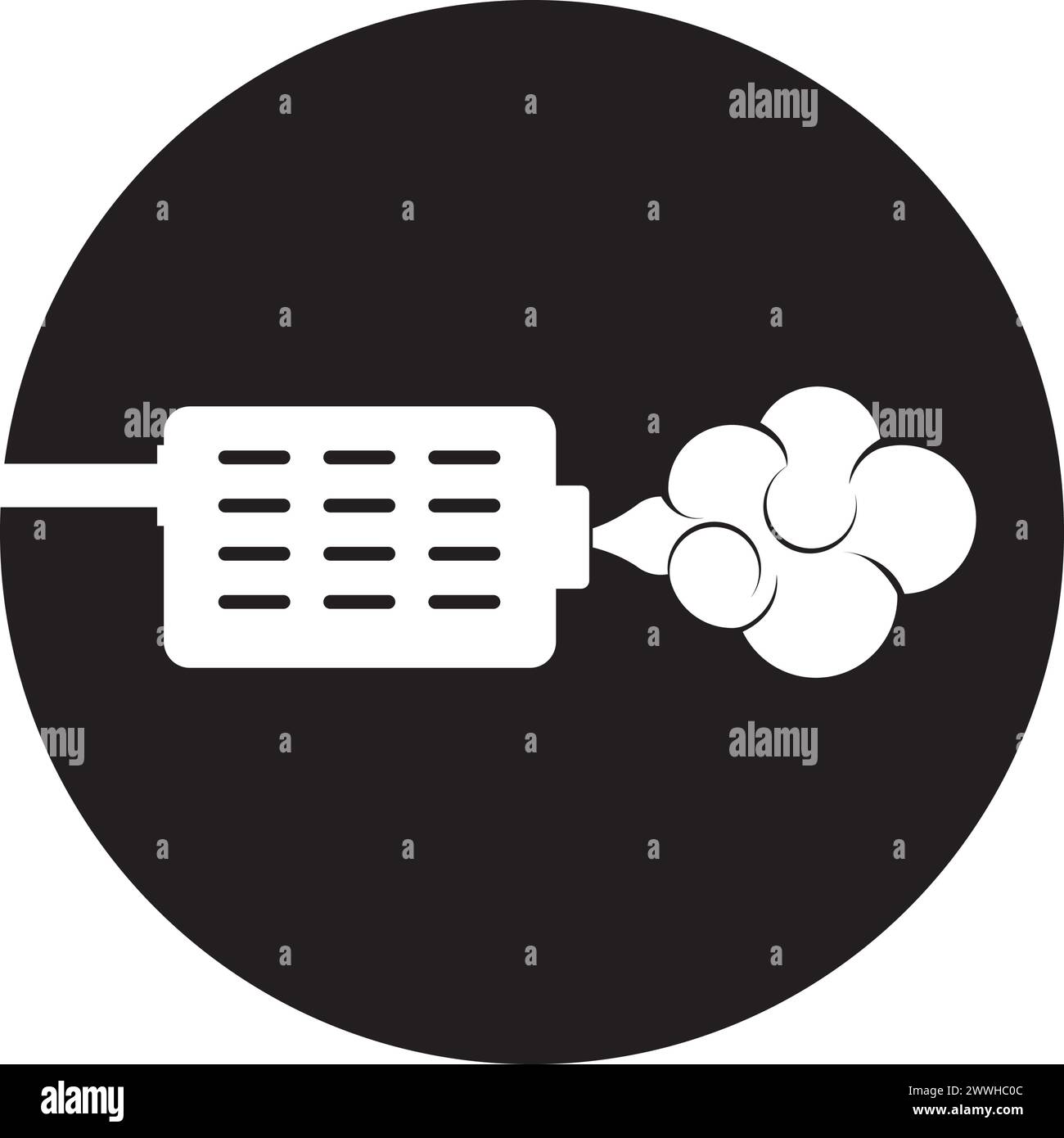 Toxic simple vector icon hi-res stock photography and images - Alamy