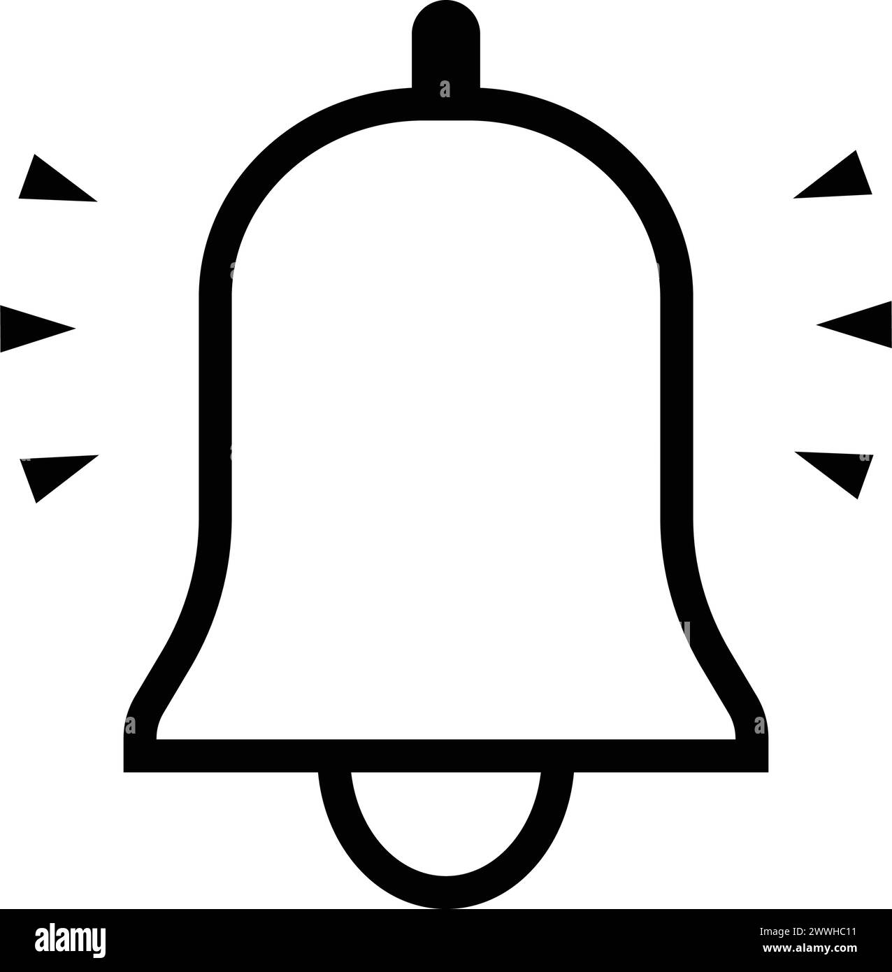 Bell icon illustration symbol design Stock Vector Image & Art - Alamy