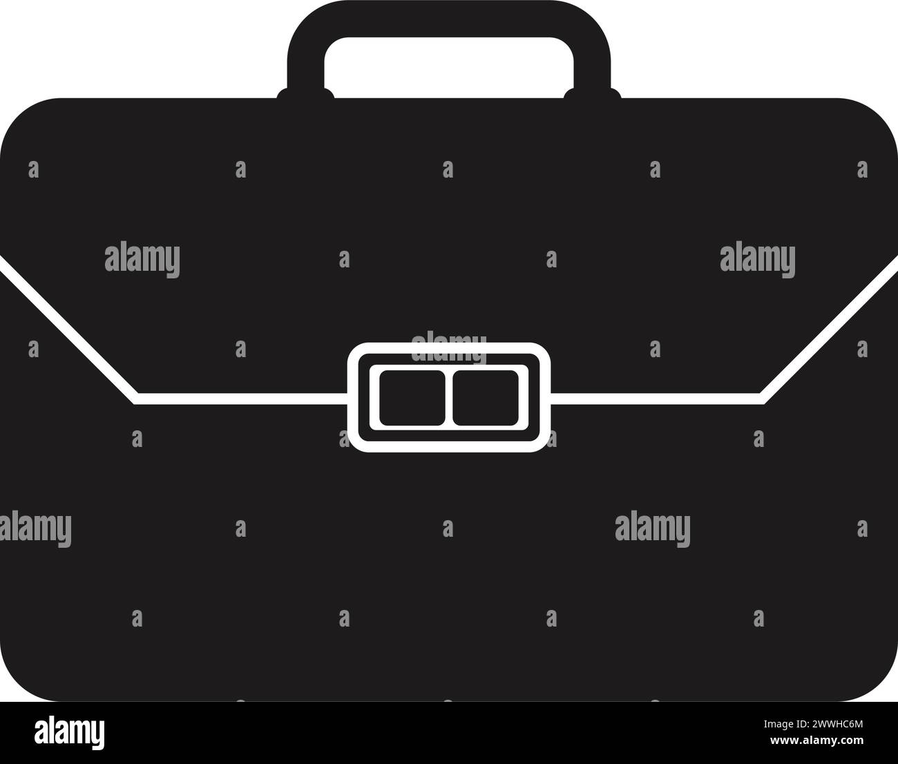 Briefcase icon vector illustration symbol design Stock Vector Image ...