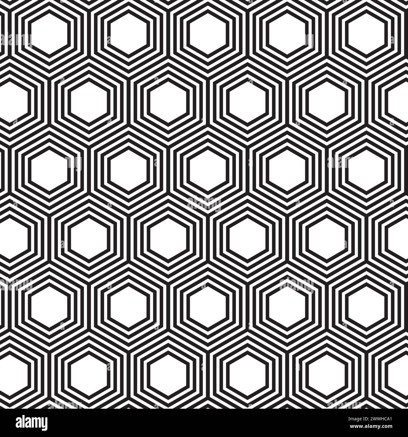 Hexagonal vector pattern background illustration design Stock Vector ...