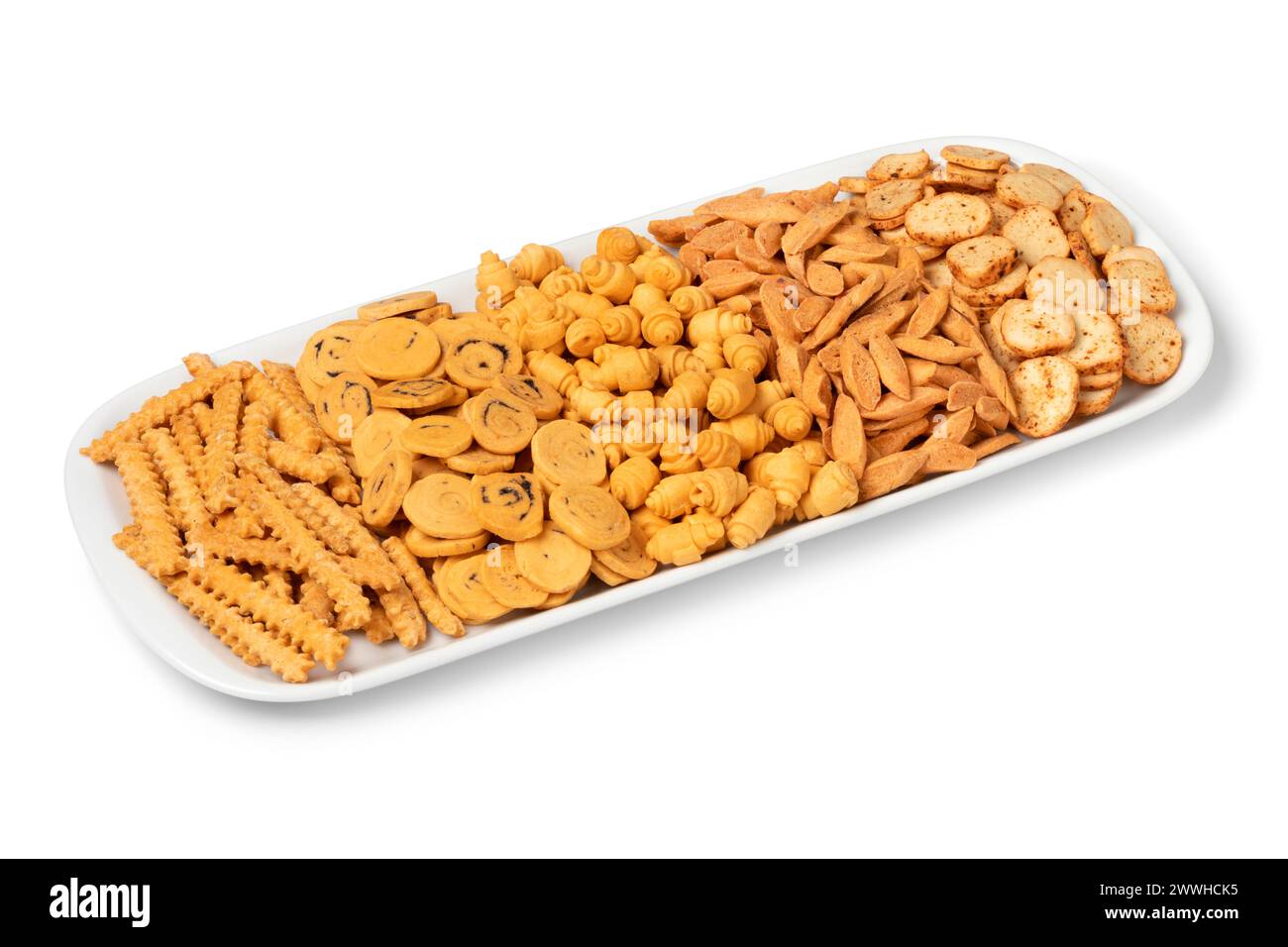 Plate with a variation of traditional Krichlate spicy miniature ...