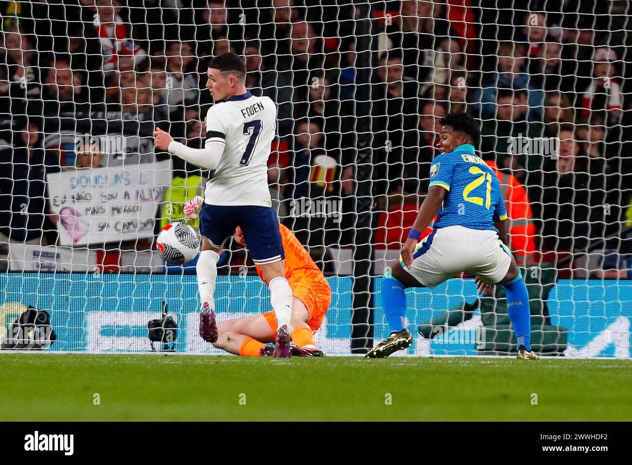 Wembley Stadium, London, UK. 23rd Mar, 2024. International Football ...