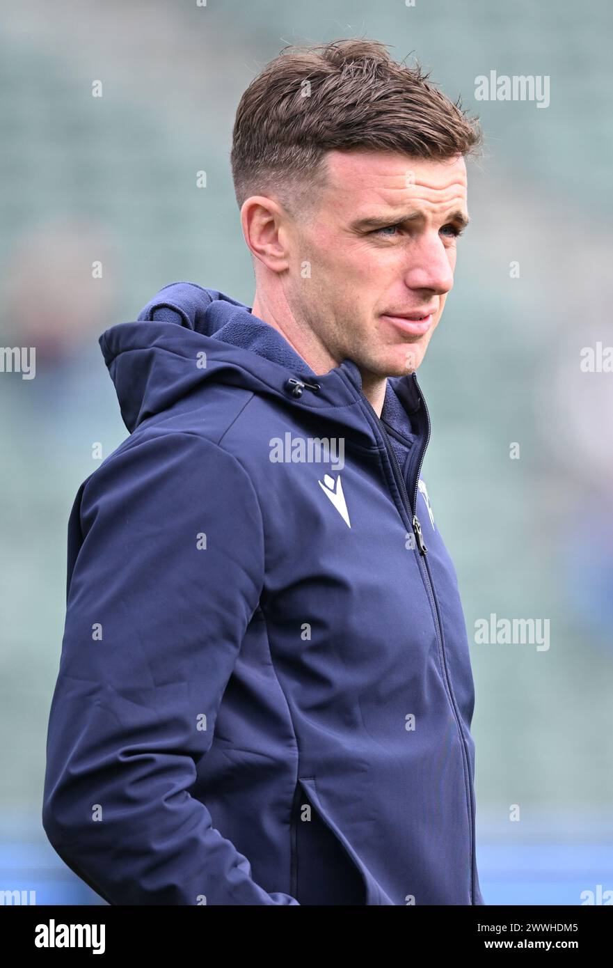 Bath, Somerset, UK. 24th March 2024, The Recreation Ground, Bath, Somerset, England; Gallagher ...