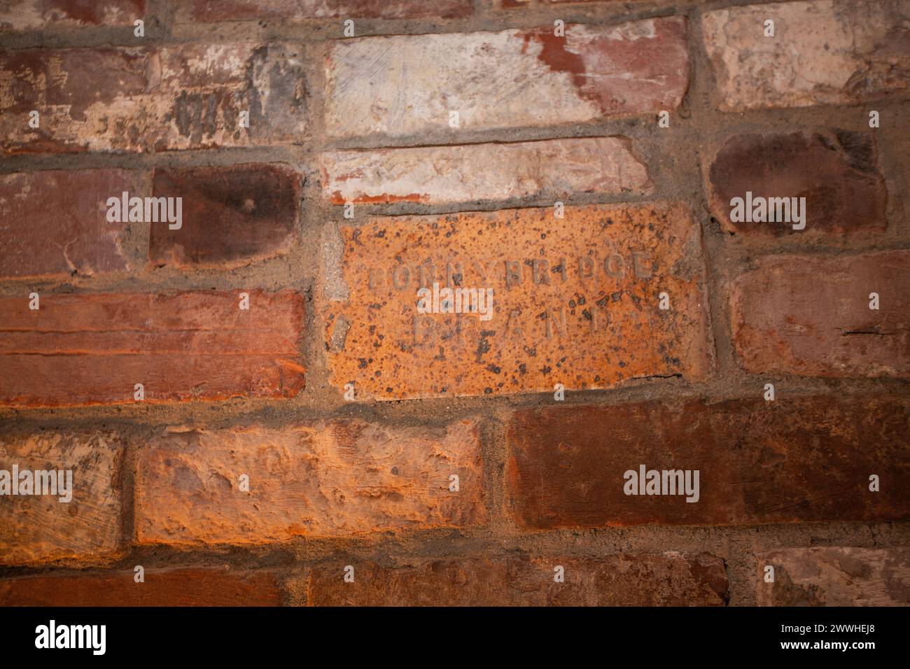 Branded bricks hi-res stock photography and images - Alamy