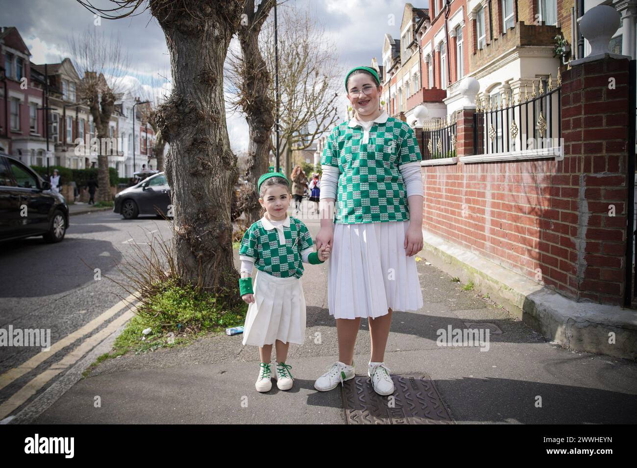 London, UK. 24th March, 2024. British Haredi Jews in north London ... London, UK. 24th March, 2024. British Haredi Jews in north London ...