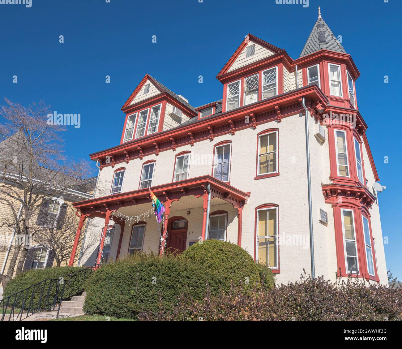 Buildings on the campus of Gettysburg College Stock Photo - Alamy