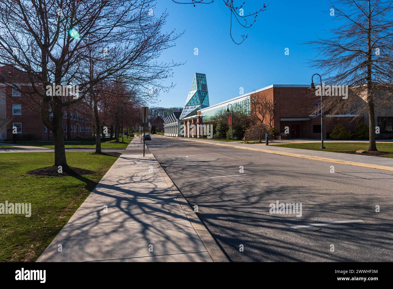Buildings on the campus of Gettysburg College Stock Photo - Alamy