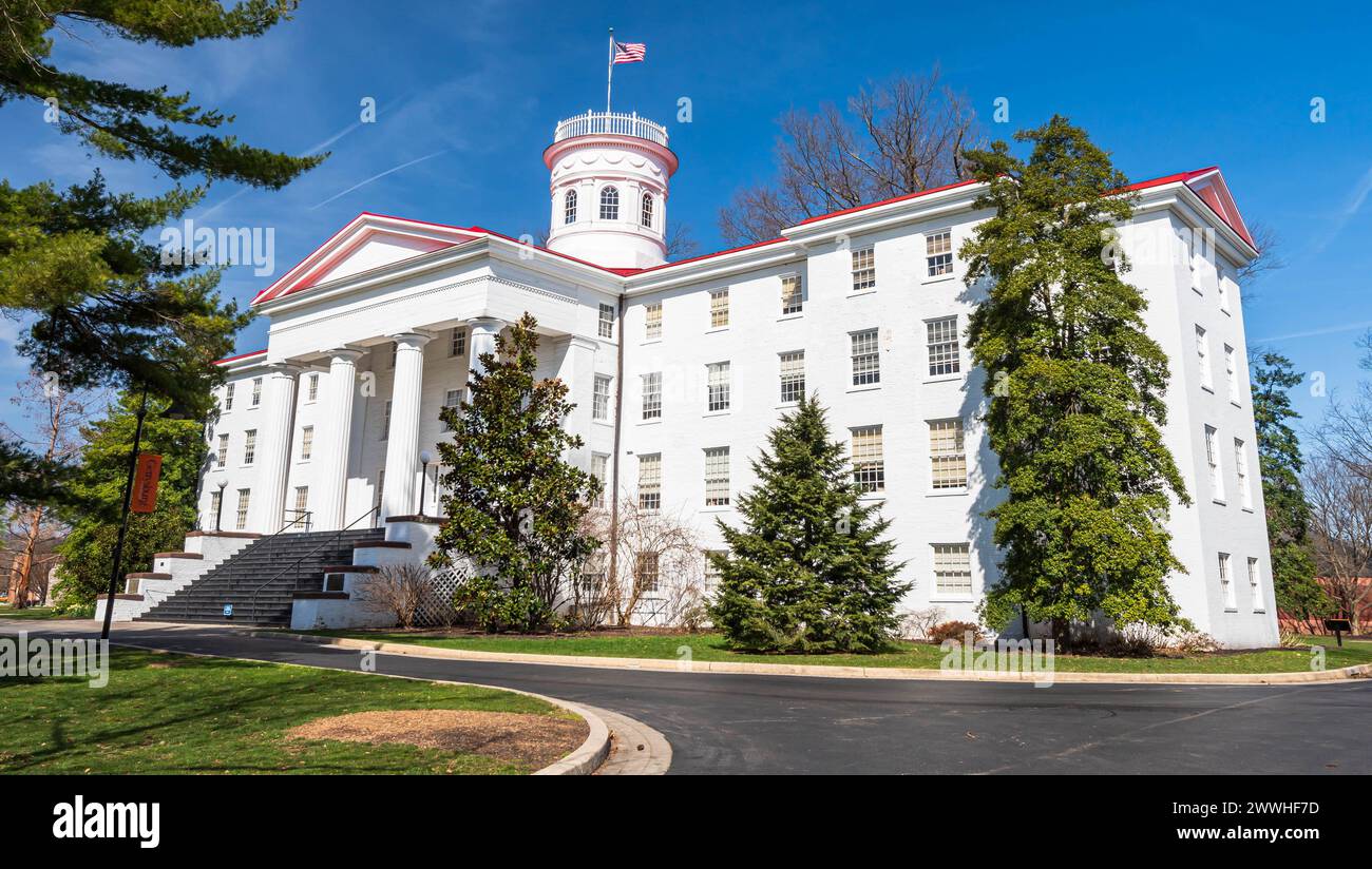 Buildings on the campus of Gettysburg College Stock Photo - Alamy