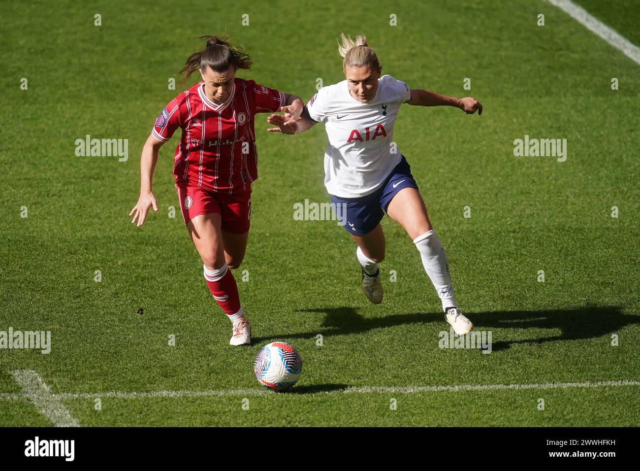 Bristol city v tottenham hotspur barclays womens super league hi-res ...