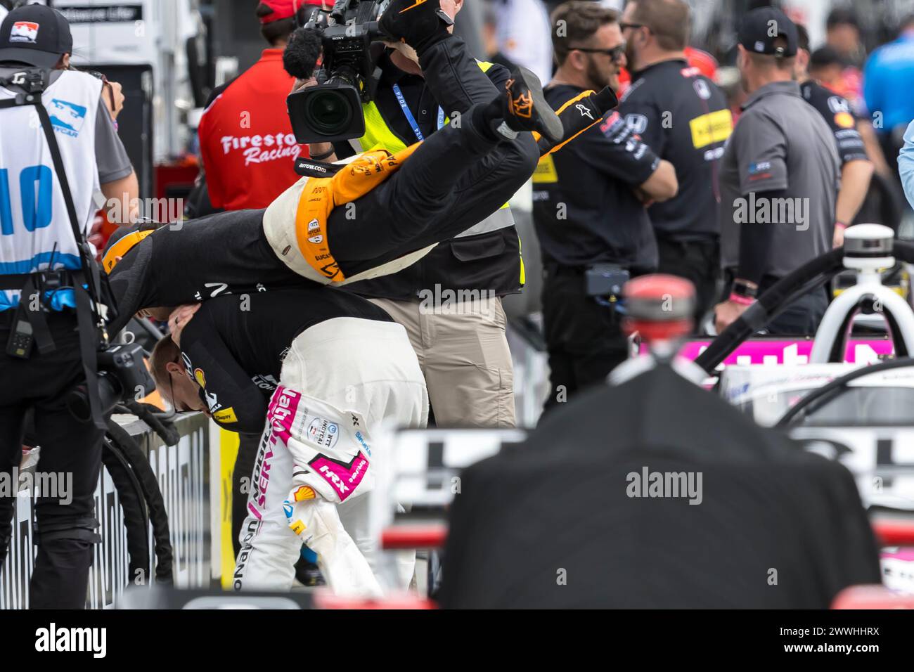 Thermal, Ca, USA. 23rd Mar, 2024. INDYCAR drivers, PATO OWARD (5) of ...