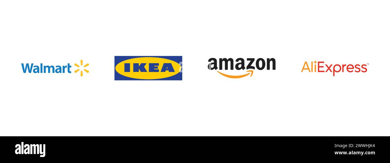 Walmart shop sign Stock Vector Images - Alamy