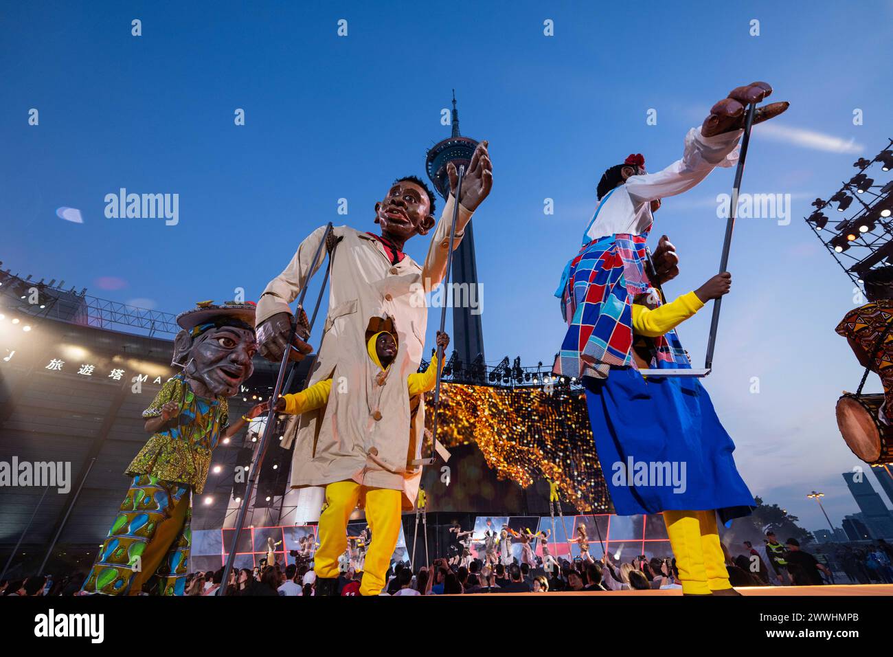 Macao, China. 24th Mar, 2024. People participate in the 2024 Macao ...