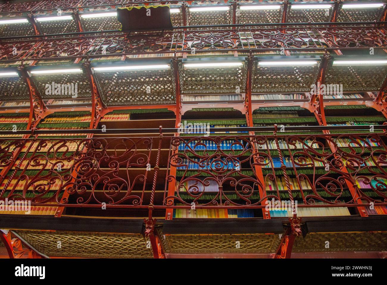famous library of 'Handelingenkamer' by Cornelis Hendrik Peters in Den ...