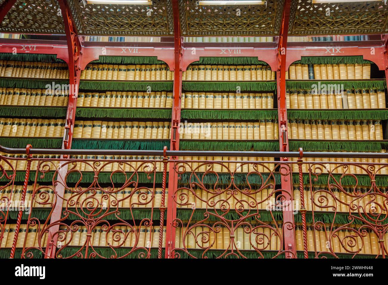 famous library of 'Handlingenkamer' by Cornelis Hendrik Peters in Den ...