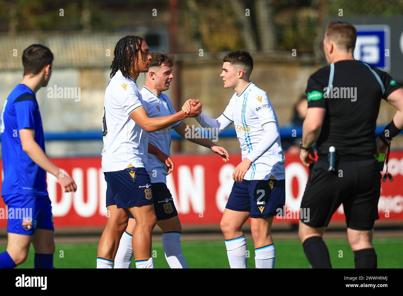 Links Park, Montrose, UK. 24th Mar, 2024. Paul Watsons Testimonial ...