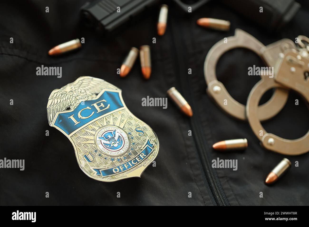 Immigration customs enforcement logo hi-res stock photography and ...
