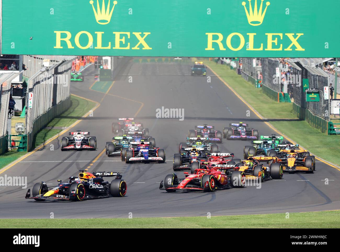 Start later race winner carlos sainz jr hi-res stock photography and ...