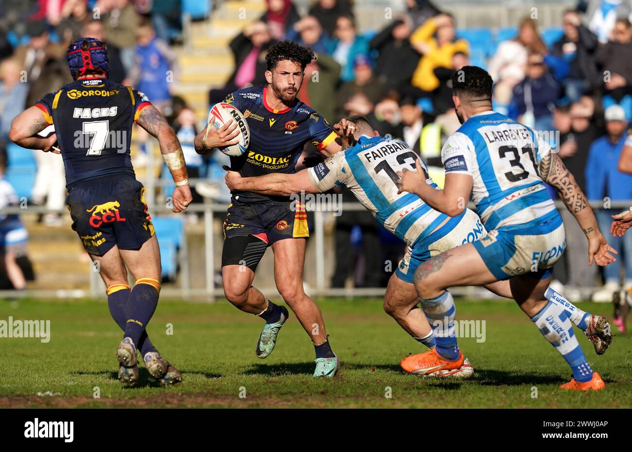 Halifax panthers catalans hi-res stock photography and images - Alamy