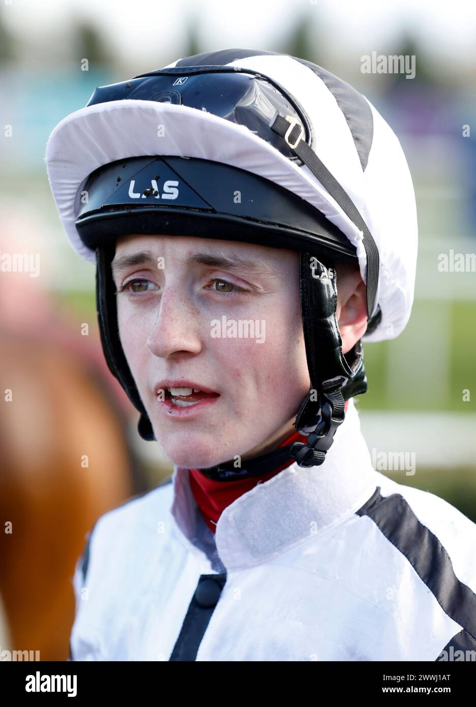 Jockey Jonny Peate at Doncaster Racecourse. Picture date: Sunday March ...
