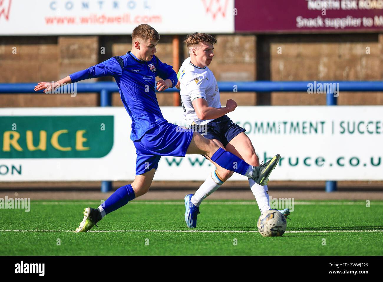 Links Park, Montrose, UK. 24th Mar, 2024. Paul Watsons Testimonial ...