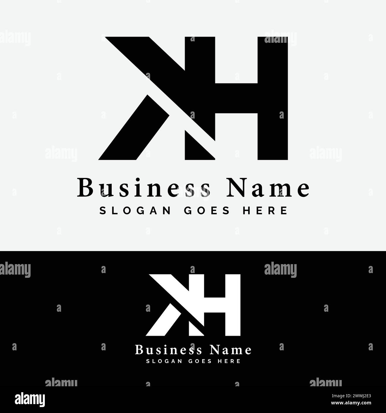 Kh logo hi-res stock photography and images - Alamy