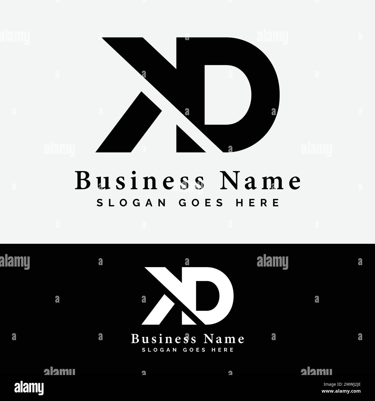 K, D, KD letter Logo Design. Alphabet KD initial logo vector Illustration Stock Vector Image ...