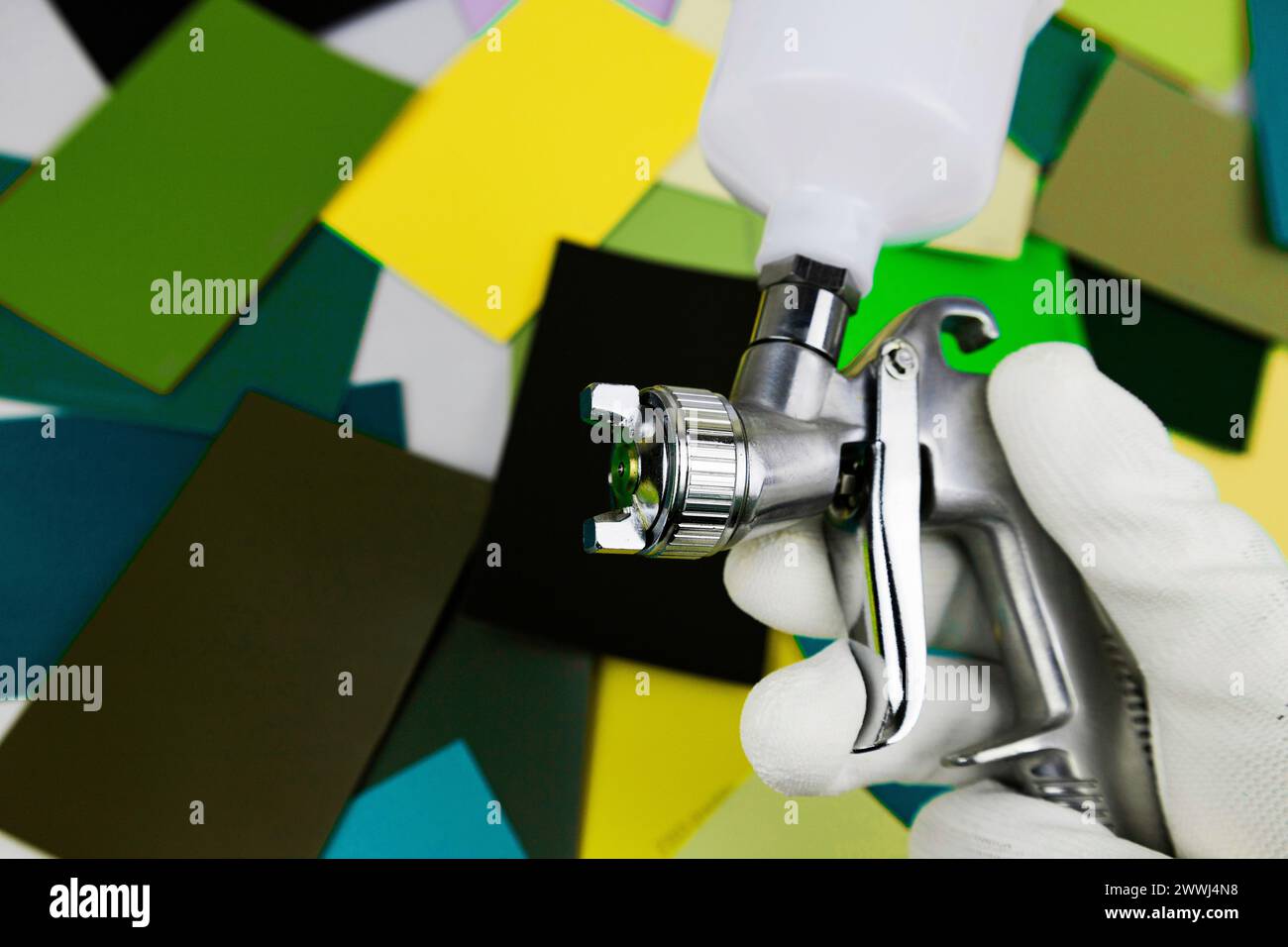 Car paint samples hi-res stock photography and images - Alamy