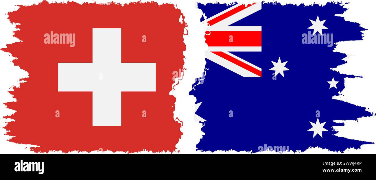 Australia switzerland flag hi-res stock photography and images - Alamy
