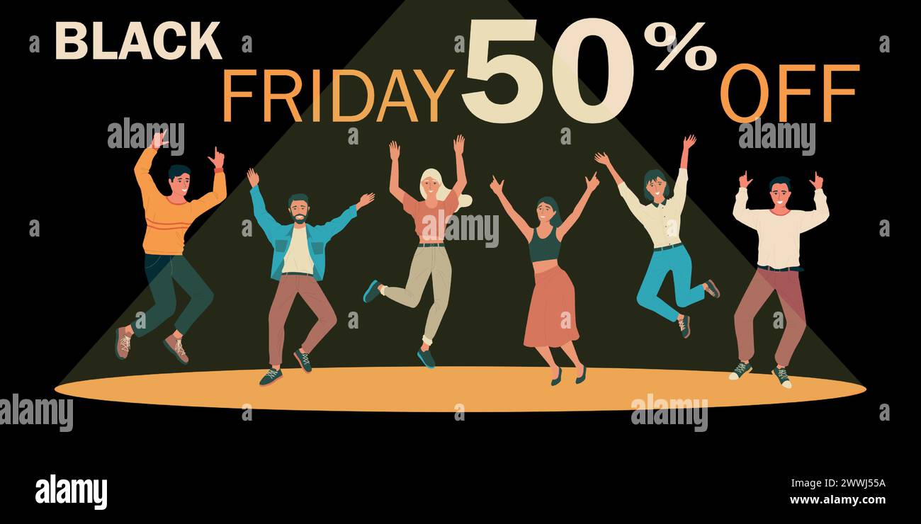 Group shopping mall men women Stock Vector Images - Alamy