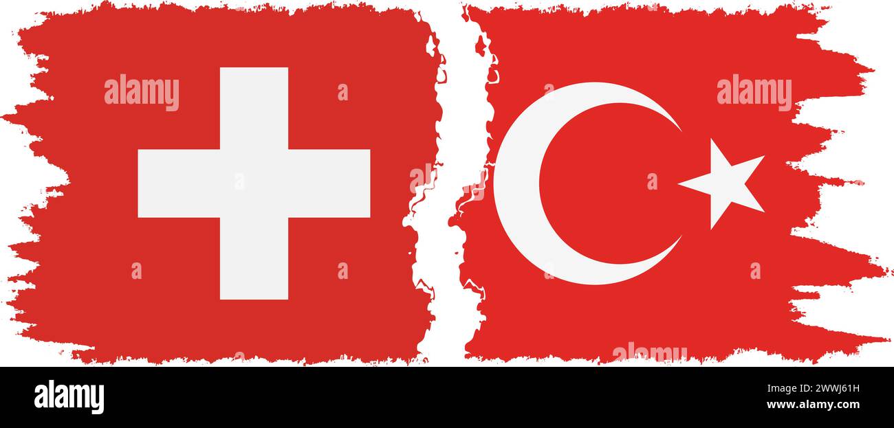 Switzerland turkey flag hi-res stock photography and images - Alamy