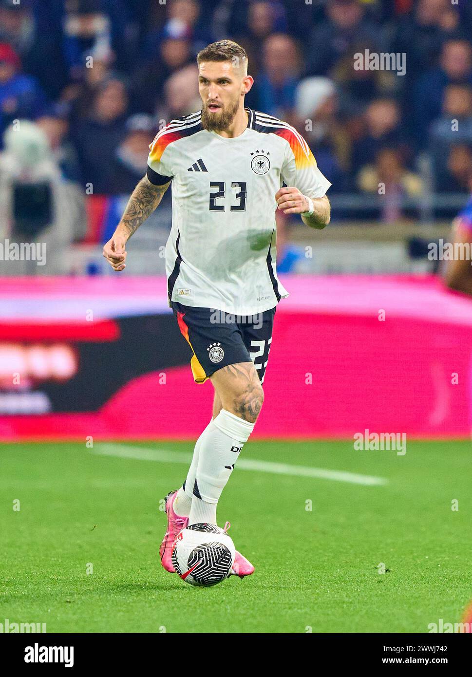 Robert Andrich, DFB 23 in the friendly match FRANCE - GERMANY 0-2 ...