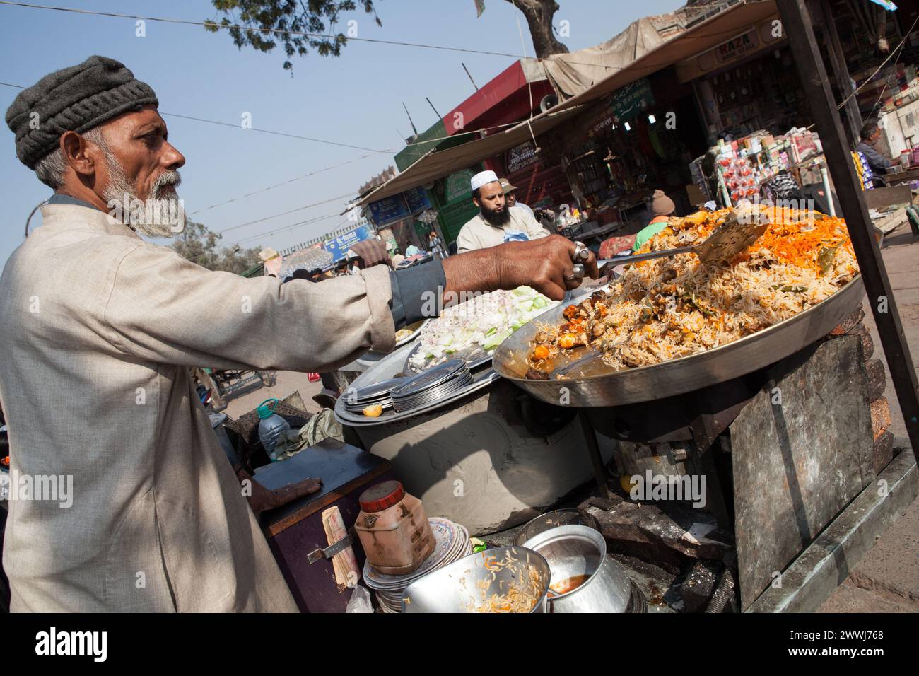 Biryani and market and india hi-res stock photography and images - Alamy