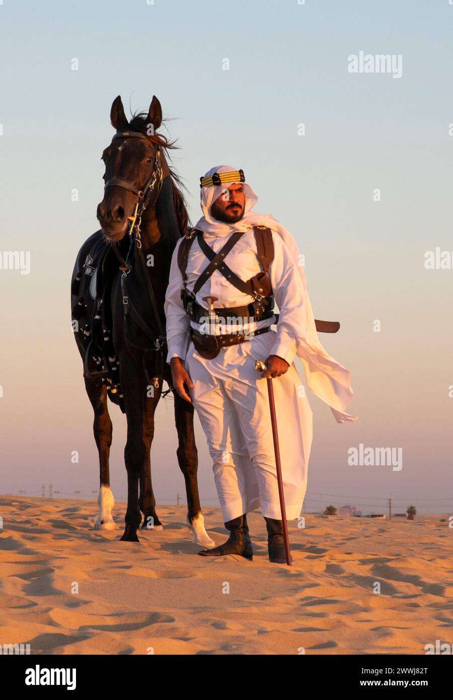Arabian in traditional costume hi-res stock photography and images - Alamy